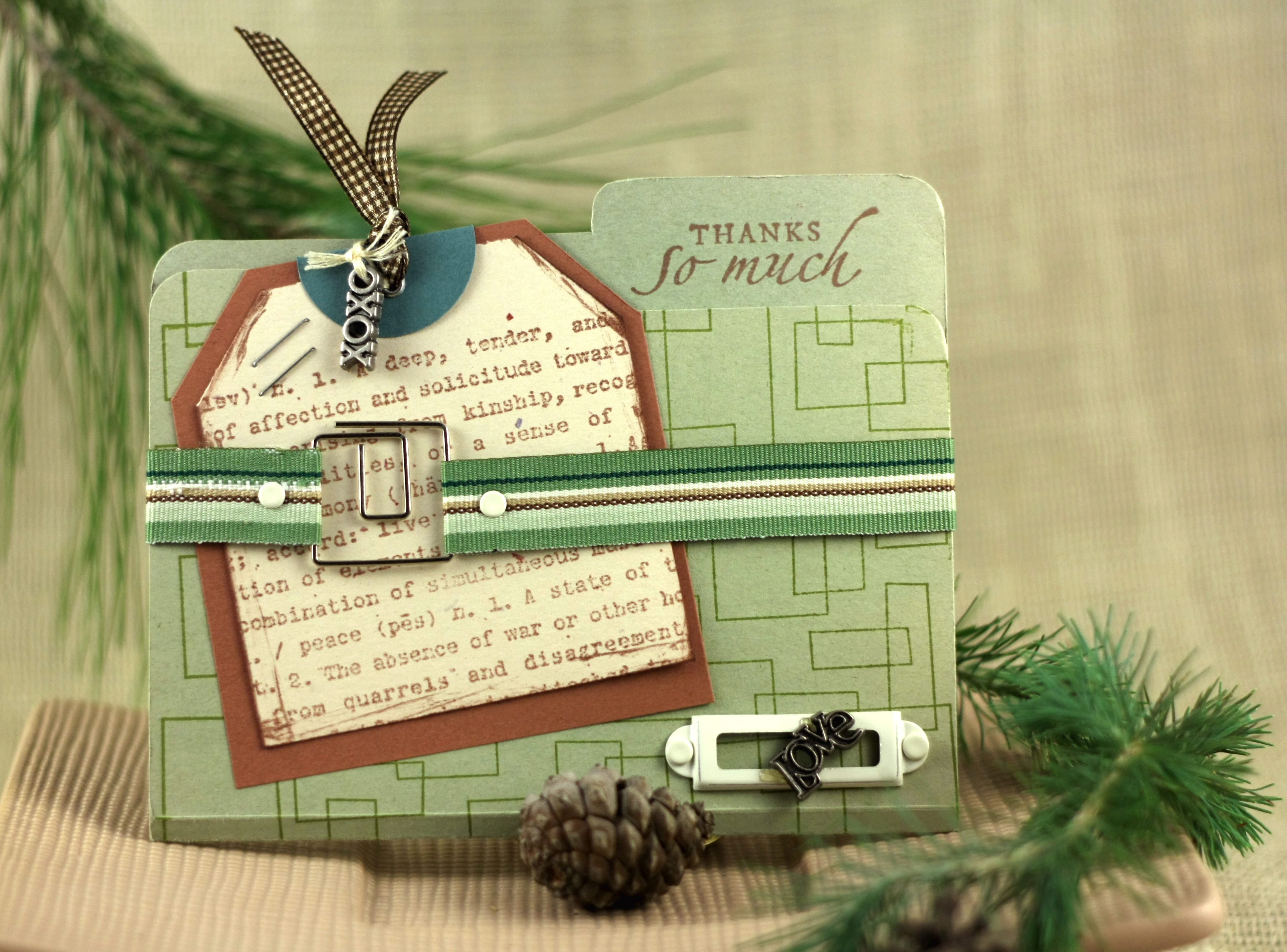 Pearblossom Press - Green-File-Folder-Thanks