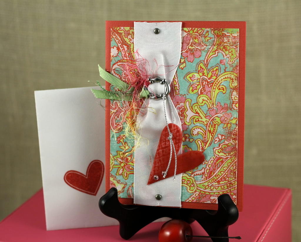 Pearblossom Press - Painted Ghost Shapes Valentine