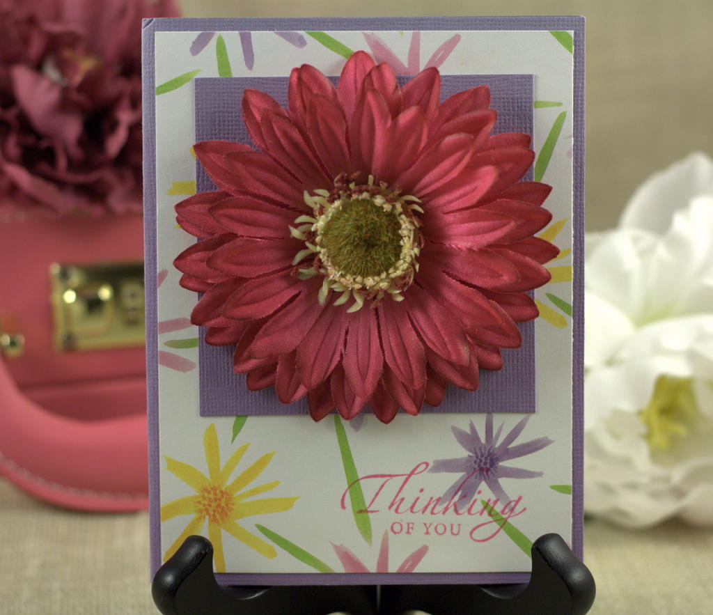 Pearblossom Press - Silk Flower Thinking of You